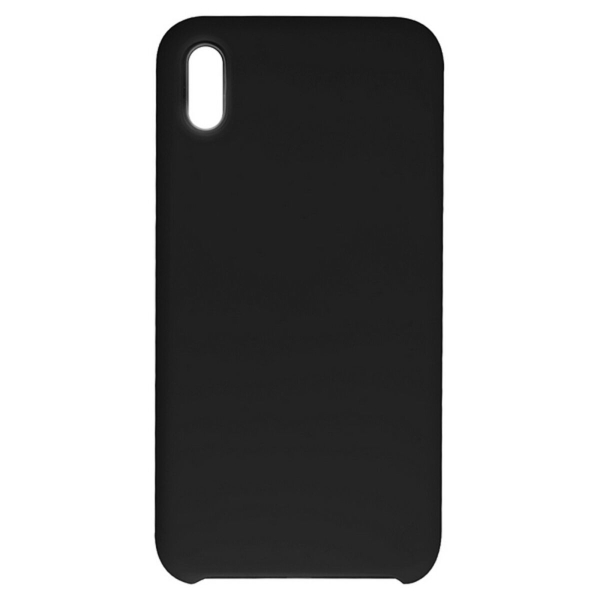 Mobile cover iPhone XS Max KSIX Soft Silicone Black - HyperHubTech.com